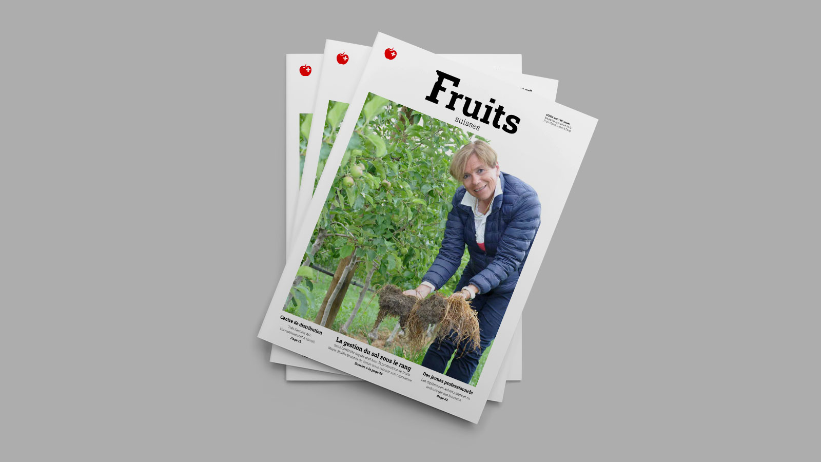 Fruits suisses 4/2022 : Le désherbage sous le rang - Fruit-Union Suisse