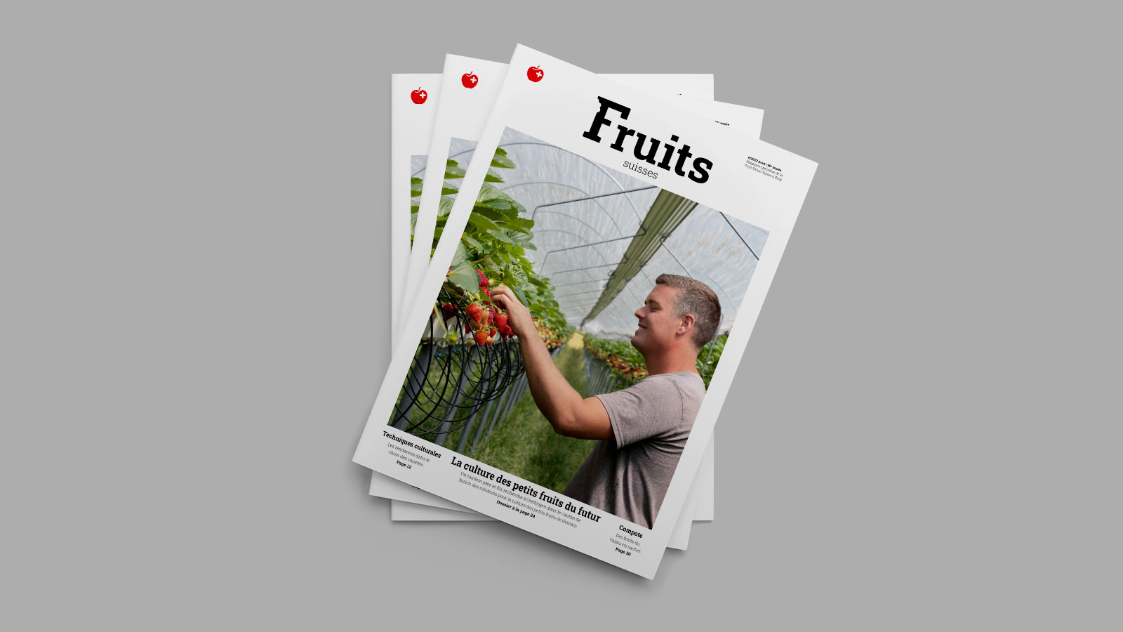 Fruits suisses 4/2023 : La culture des petits fruits - Fruit-Union Suisse